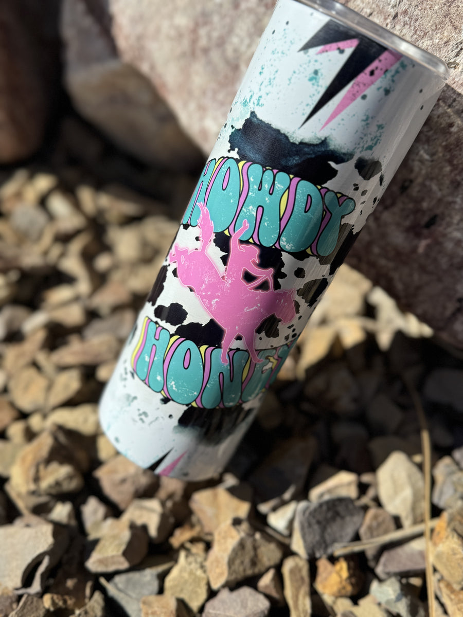 HOWDY HONEY TUMBLER – DirtGlitz